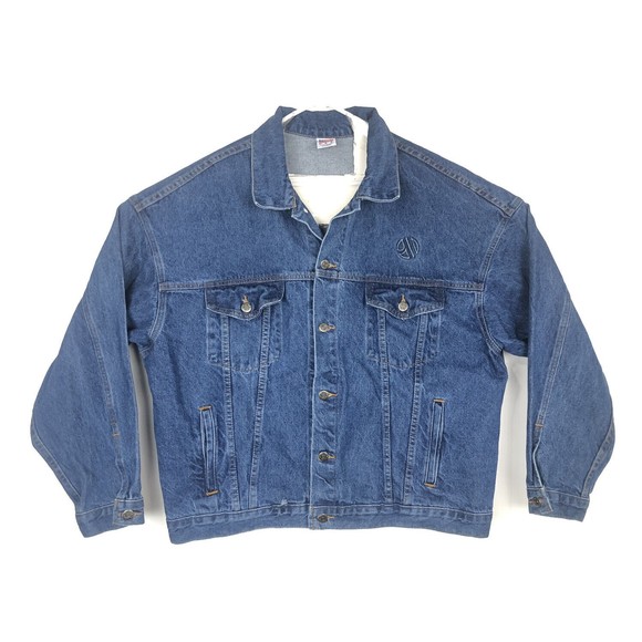 tyca | Jackets & Coats | Vintage Tyca Denim Jacket Made In Usa Mens ...